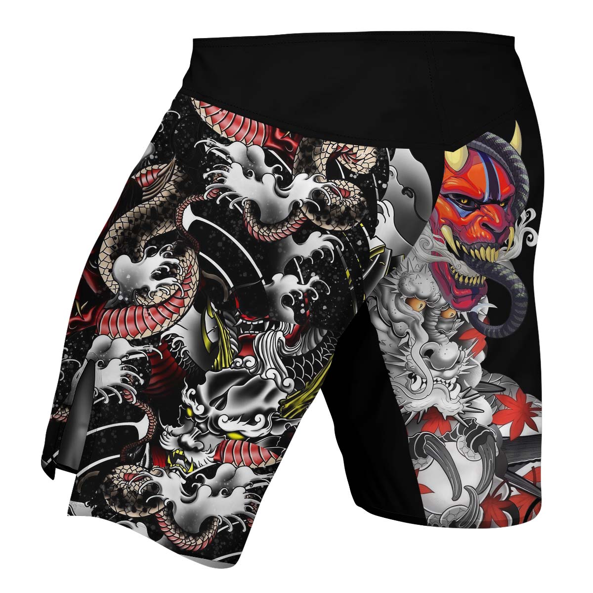 Abyssal Oni Fight Shorts – Versatile Training & MMA Fight Shorts