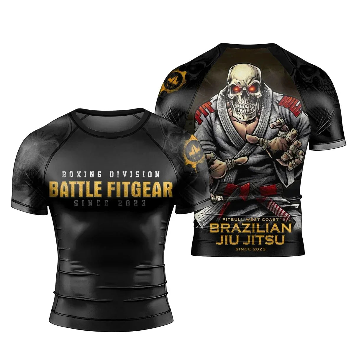 Boxing Division Men's Short Sleeve Rash Guard | Boxing Division Shirt