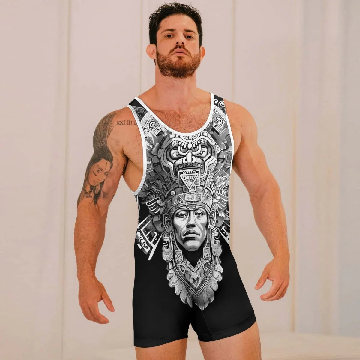 Brave Aztec Warrior Wrestling Singlets | Wrestling Singlets