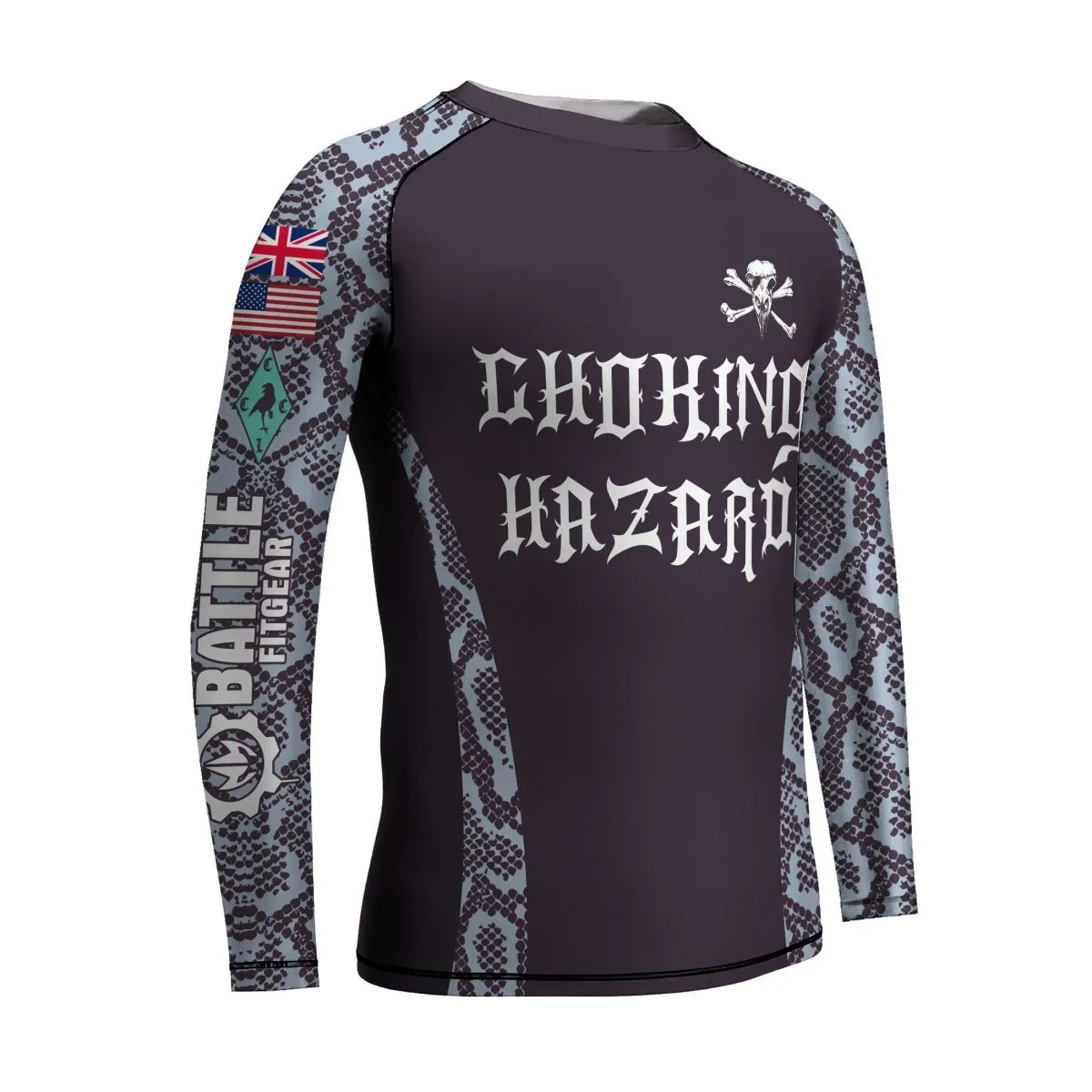 Choking Hazard Kids Rash Guard | Jesus Rash Guard | Jesus Fightwear