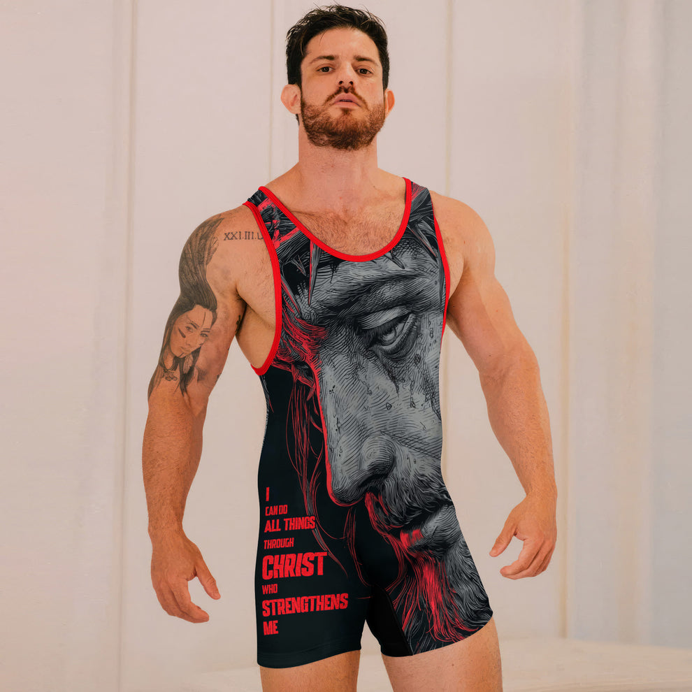 Wrestling Singlets – Christ Fell in Love With Human Design
