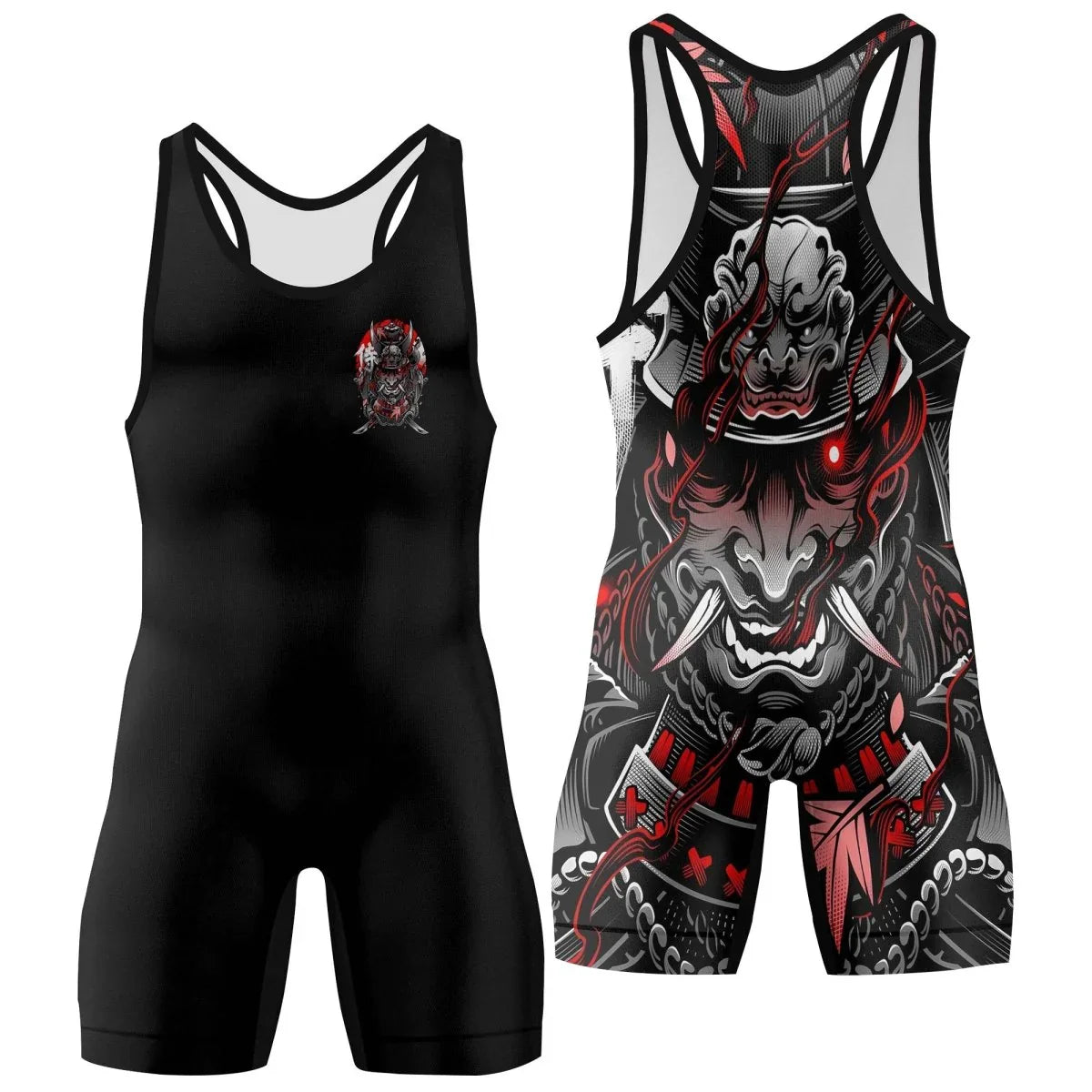 Devil Shogun Wrestling Singlets - Dynamic Athletic Wear
