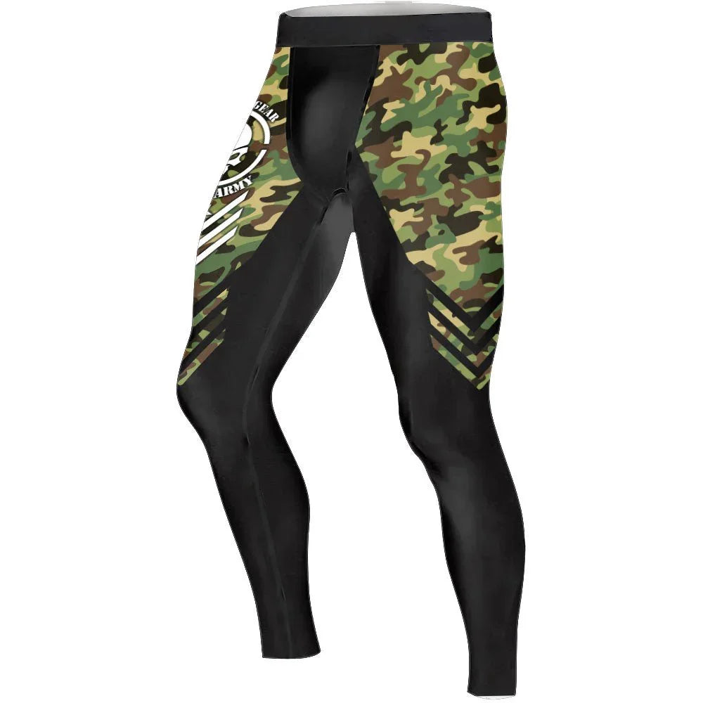 Ghost Army Men's Compression Leggings | Veteran Yoga Tights
