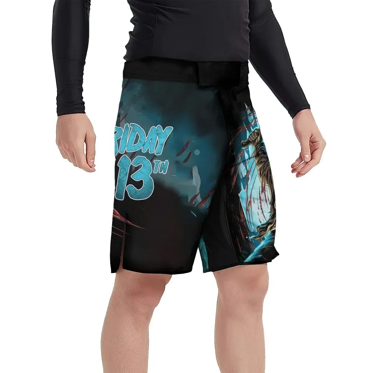 Grim Reaper Jason Voorhees Fight Shorts - Durable & Stylish