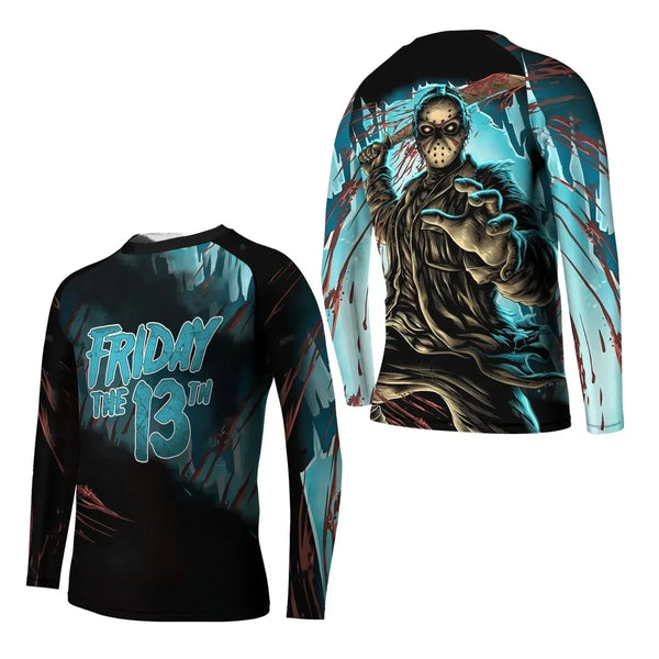 Grim Reaper Jason Voorhees Kids Rash Guard