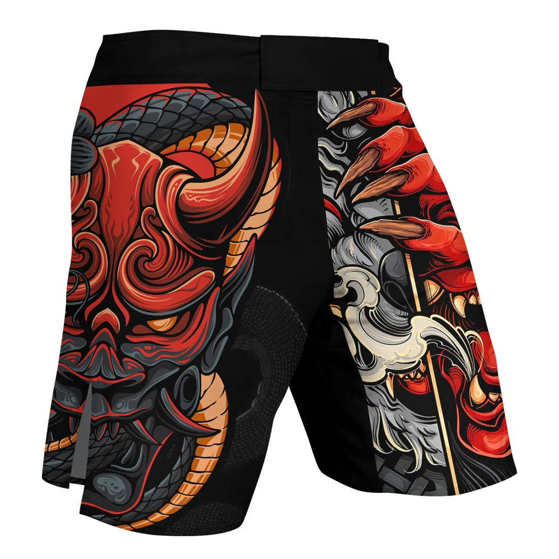 Infernal Hannya Fight Shorts – Durable MMA & BJJ Shorts