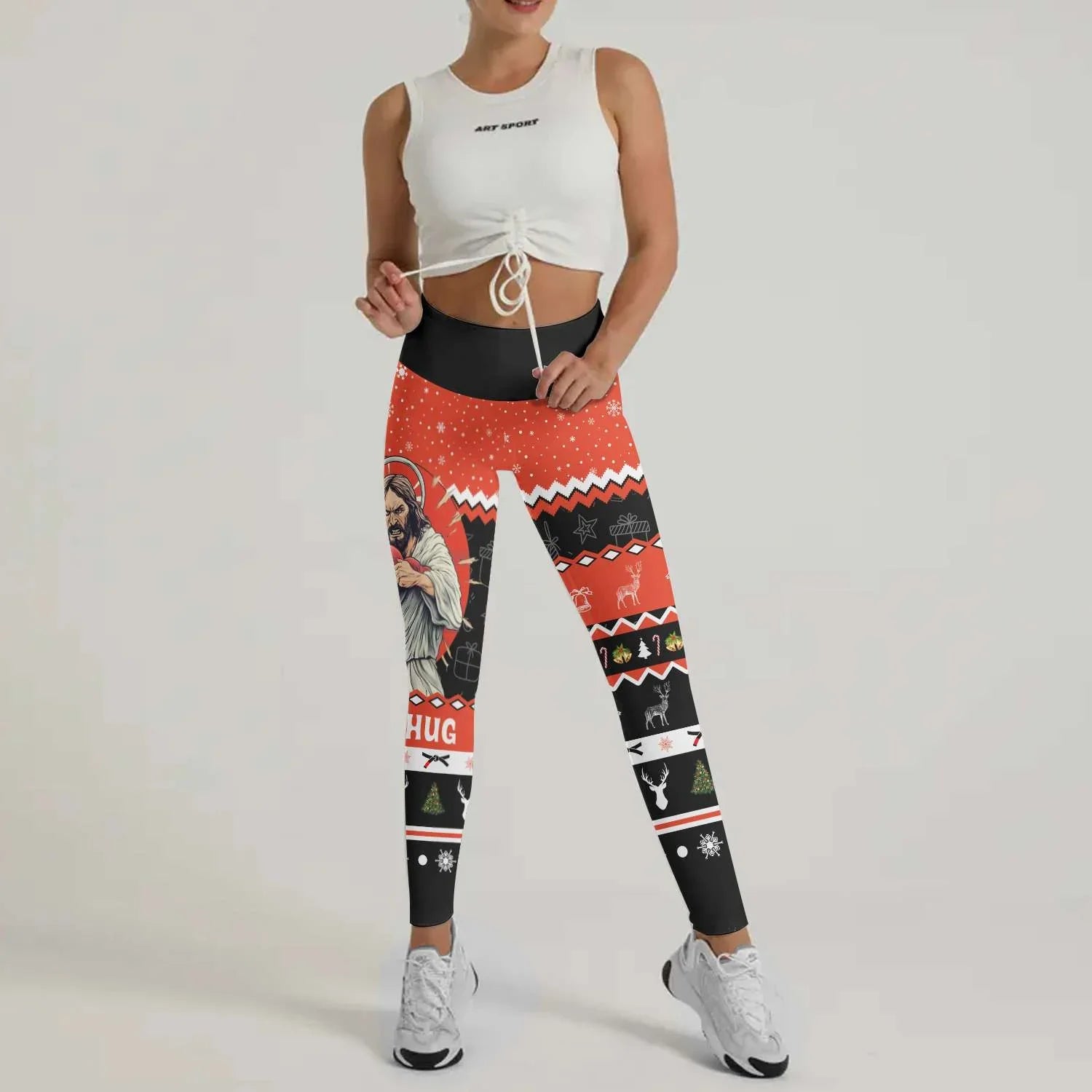 Jesus Deadly Hug Leggings - Comfortable & Stylish Leggings