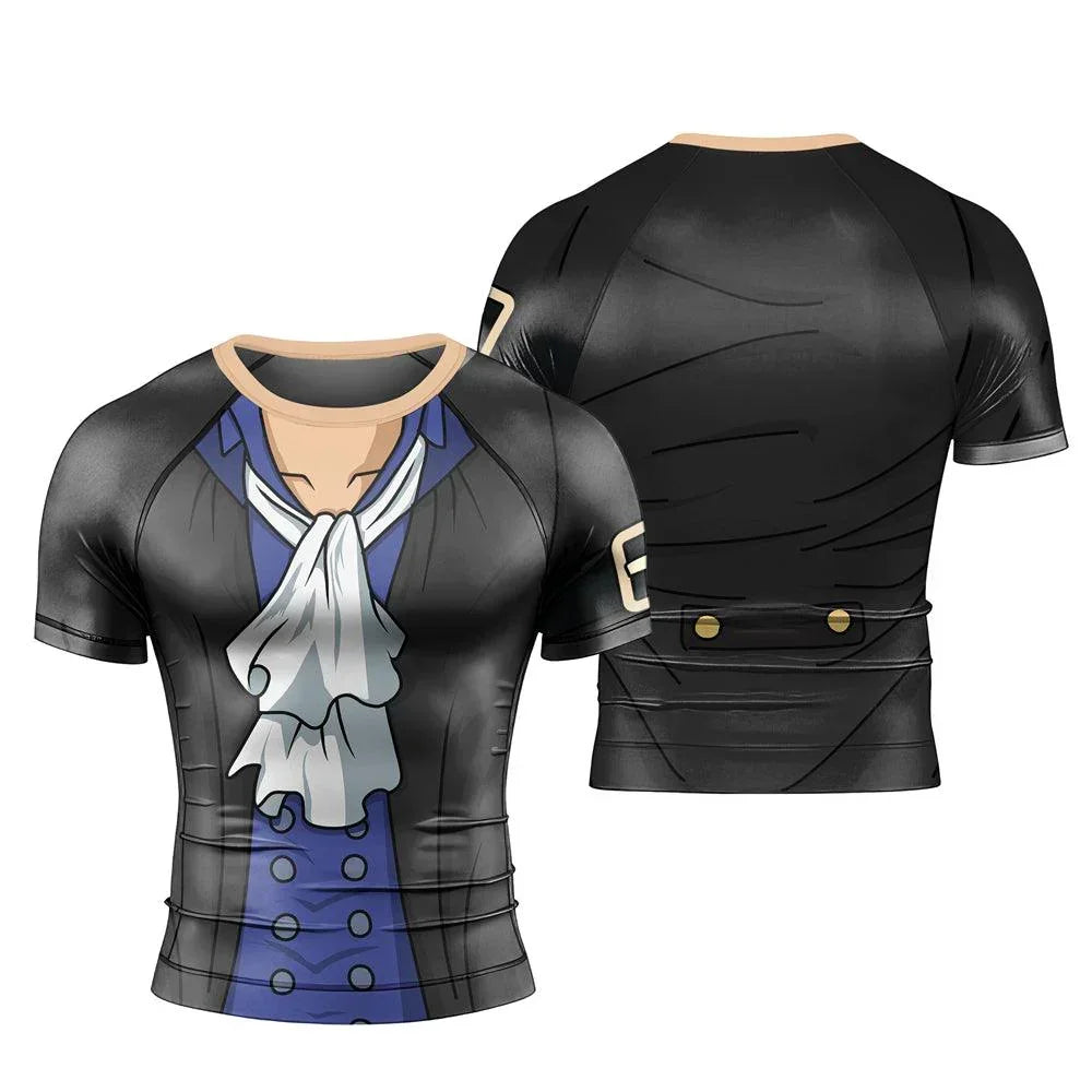 Sabo Short Sleeve Rash Guard | One Piece Shirt Short Sleeve