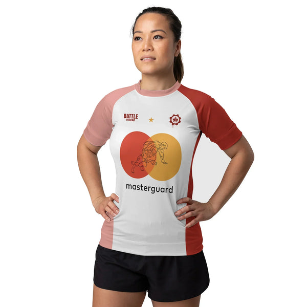 Master Guard Women's Short Sleeve Rash Guard | Lightweight Sportswear