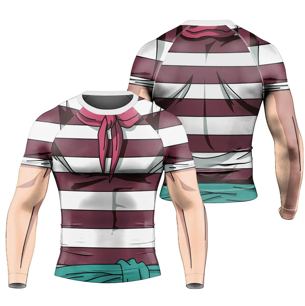 Four Emperors Buggy One Piece Rash Guard | Buggy Compression Shirt