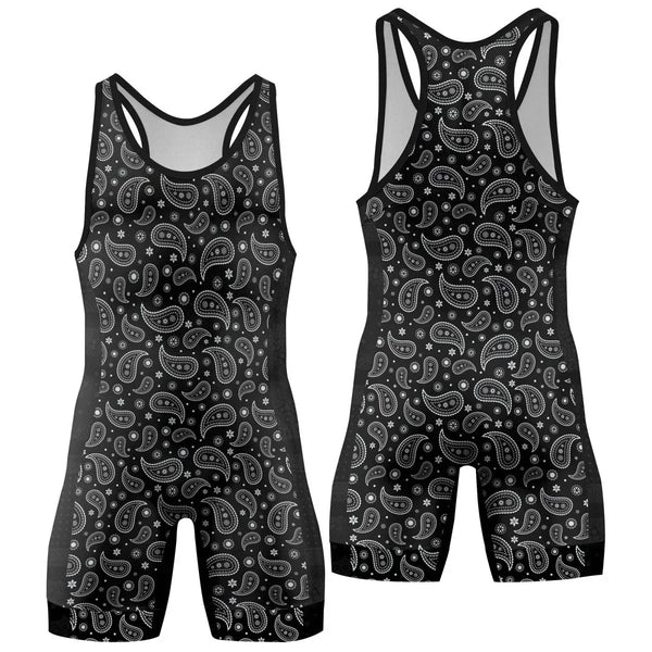 Mystic Paisley Wrestling Singlets – Unique Wrestling Apparel