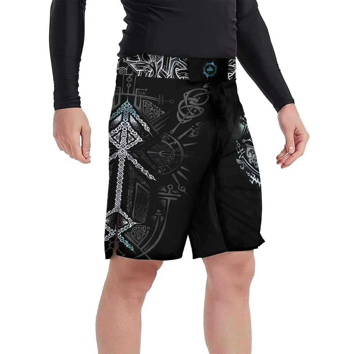 Runes Of Loki Fight Shorts | Runes Of Loki Dri Fit Shorts
