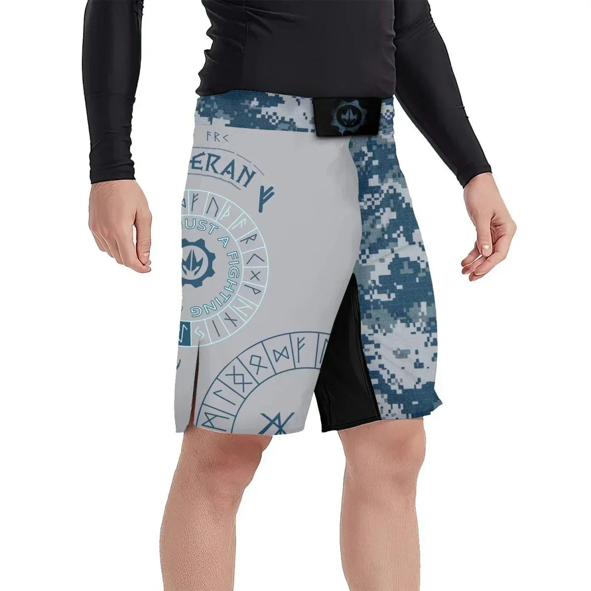 Navy Veteran Viking Fight Shorts | Viking Compression Shorts