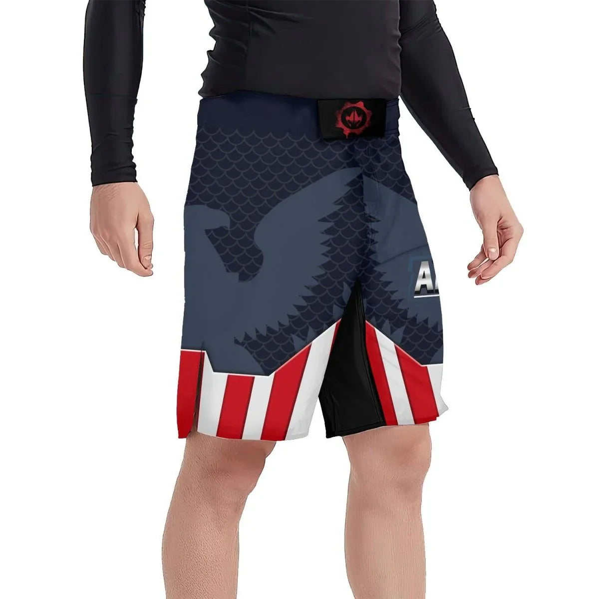 Captain American Fight Shorts | Captain American Martial Art Shorts