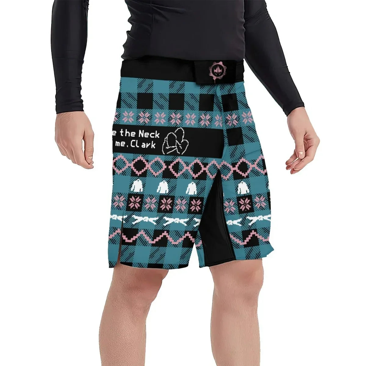 Save The Neck For Me Fight Shorts - Durable & Stylish