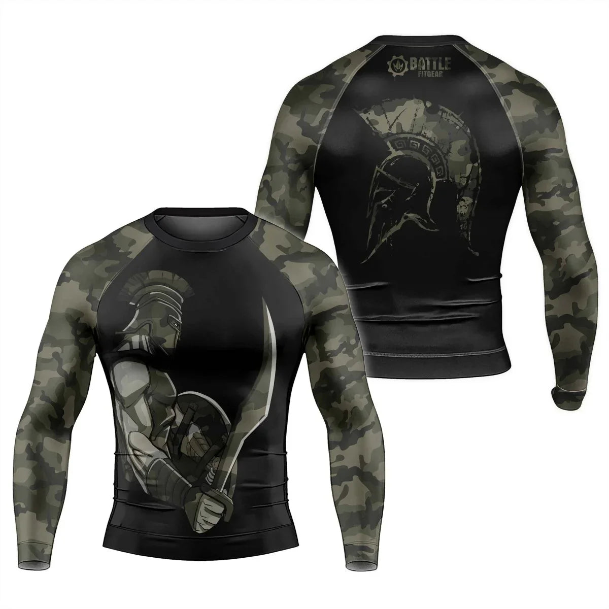 Spartan Guardian Men's Long Sleeve Rash Guard | Spartan Rash Guard
