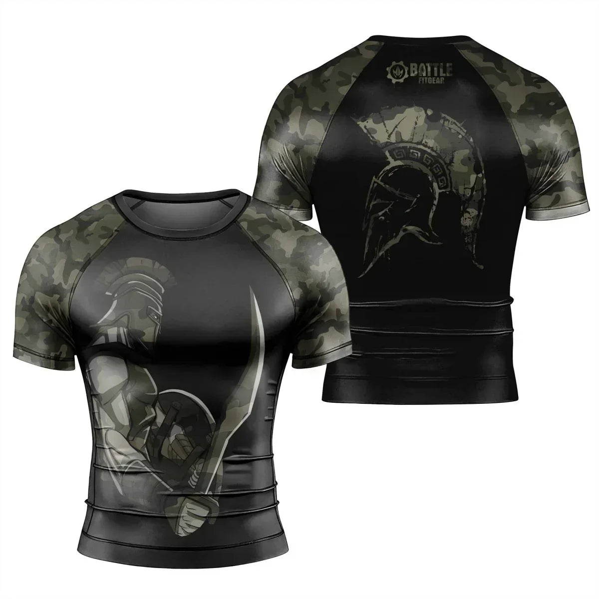 Spartan Guardian Men's Short Sleeve Rash Guard | Fightwear