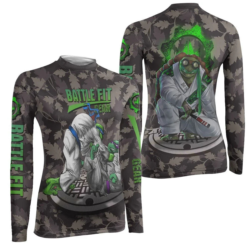 Teenage Mutant Ninja Turtle Women's Long Sleeve Rash Guard