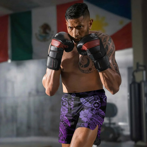 Tropical War Sigil Fight Shorts – Durable MMA & Boxing Training Wear