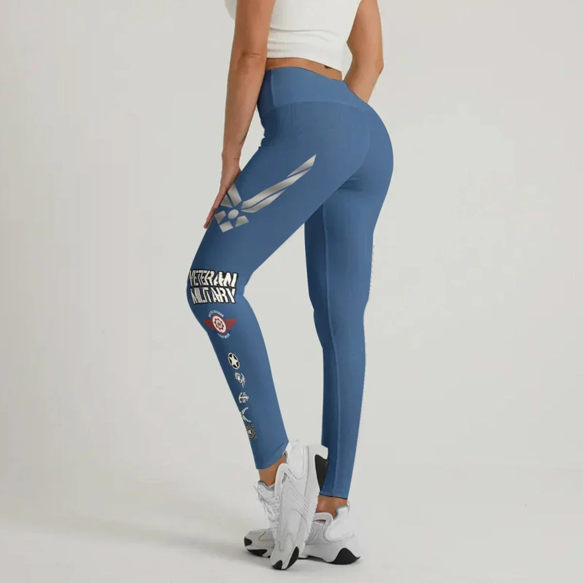 USA Air Force Veteran Military Leggings | America Stirrup Pants