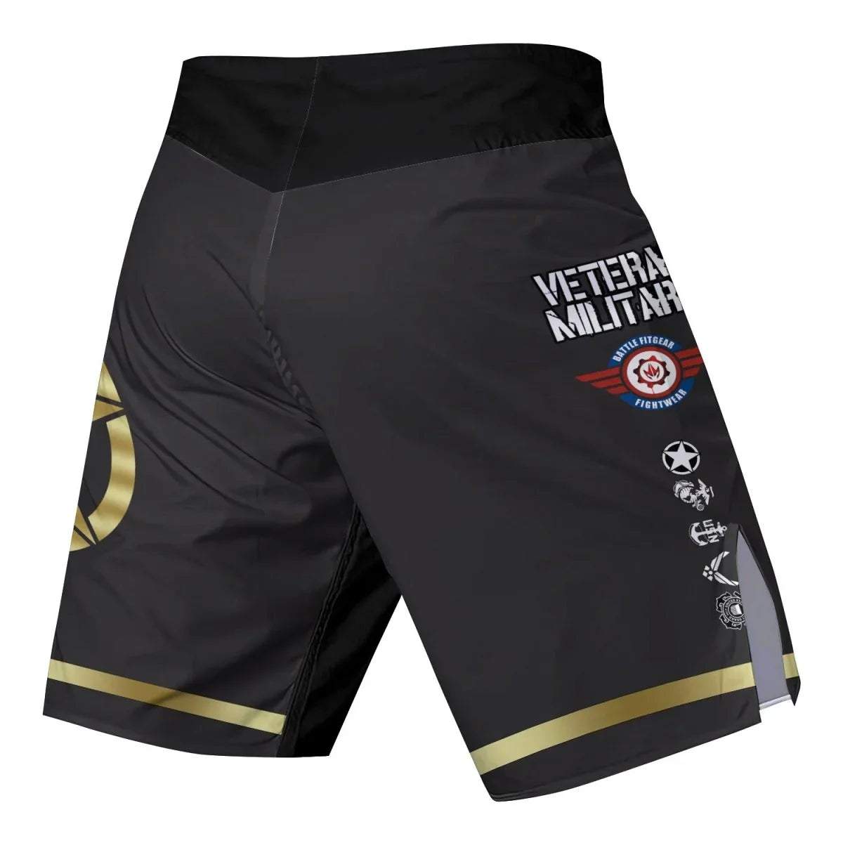 USA Army Veteran Fight Shorts | Veteran Compression Shorts