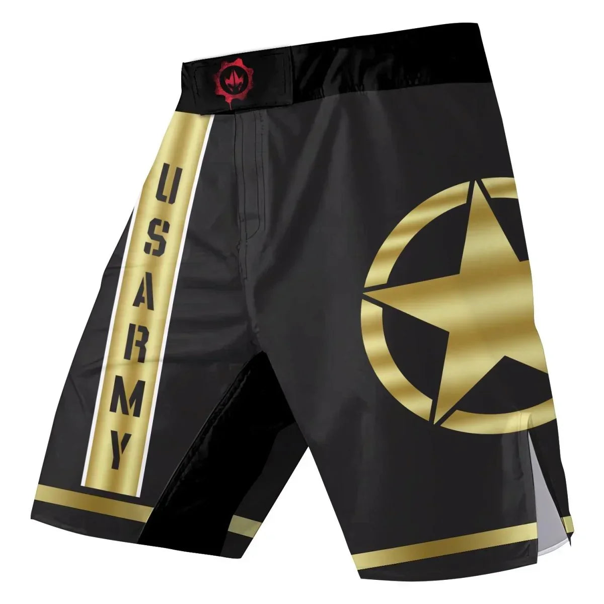 USA Army Veteran Fight Shorts | Veteran Compression Shorts