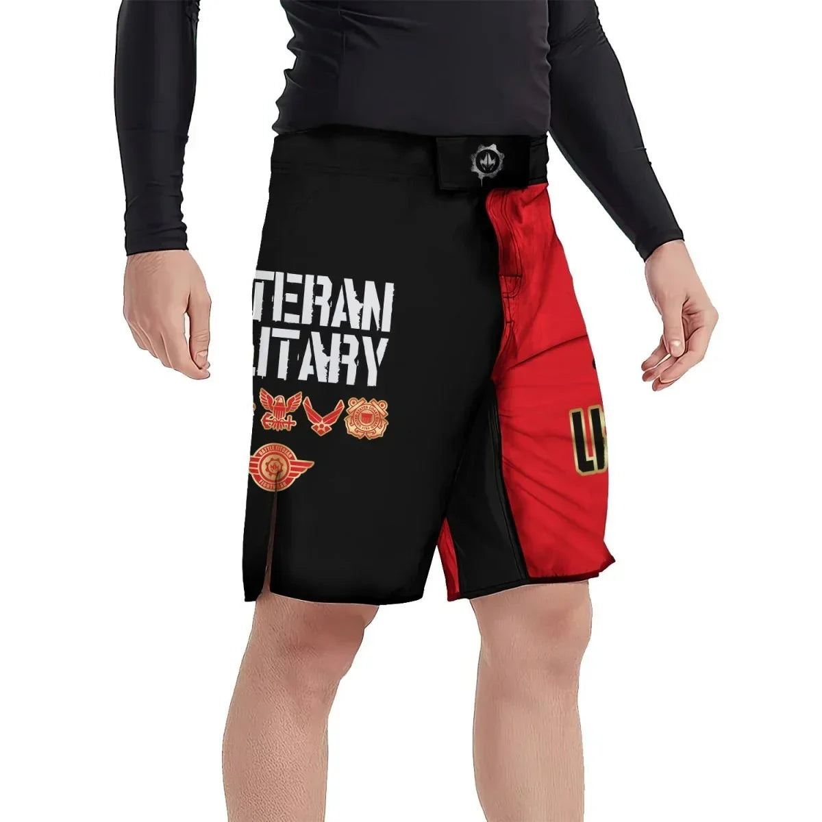 Veteran Military USMC Fight Shorts | Compression Shorts