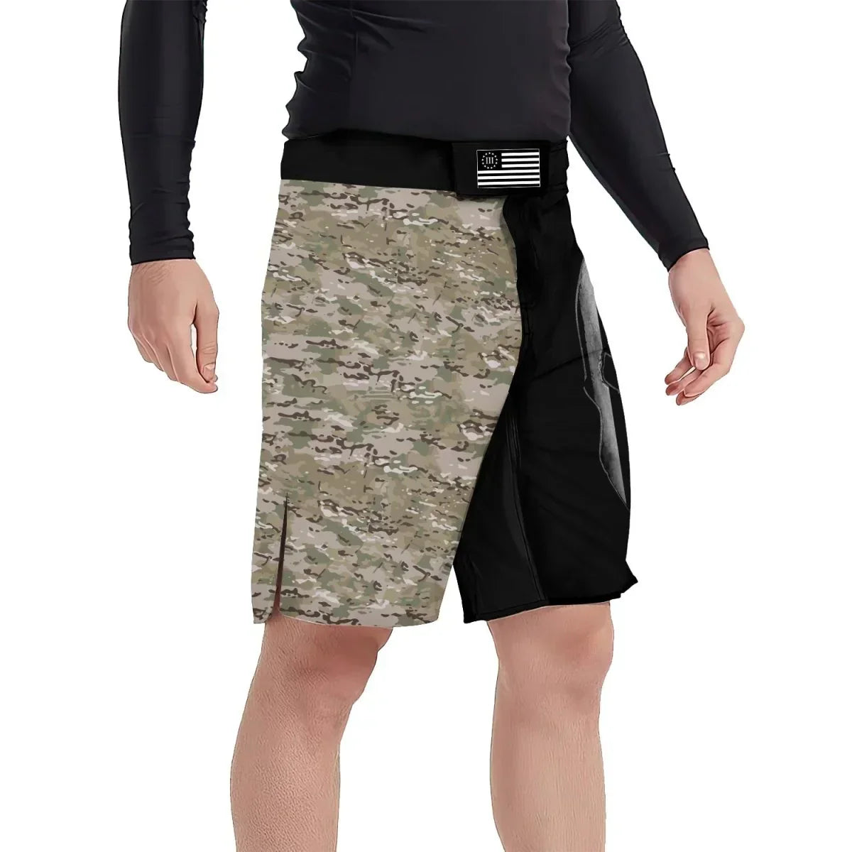 Veteran Spartan Soldier Fight Shorts | Veteran Compression Shorts