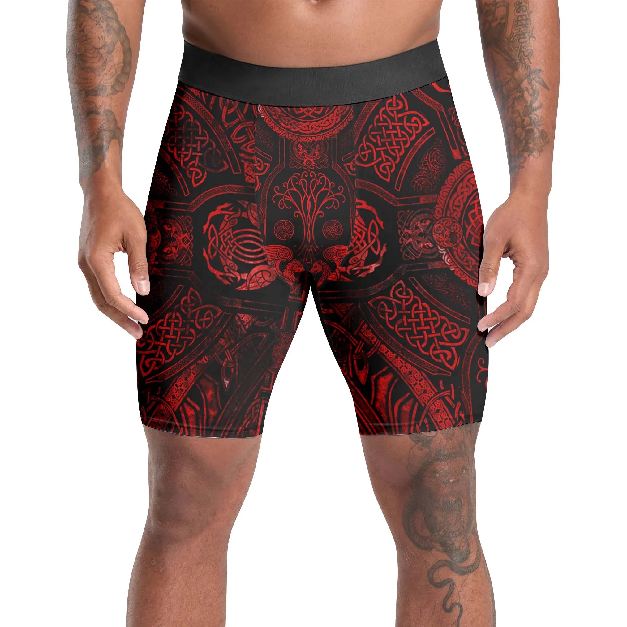 Viking Suncatcher Red Compression Shorts