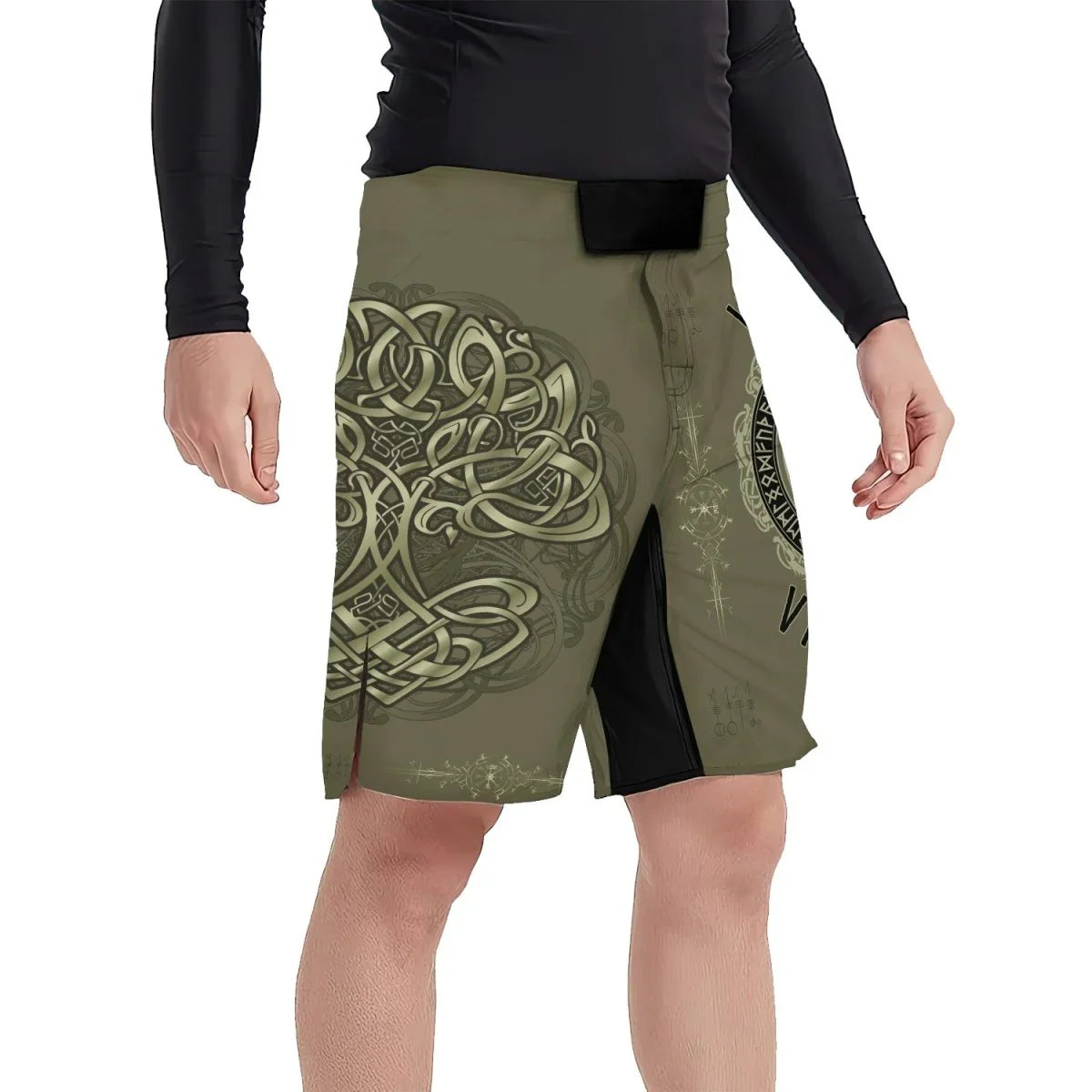 Viking Victory or Valhalla Fight Shorts | Viking Compression Shorts