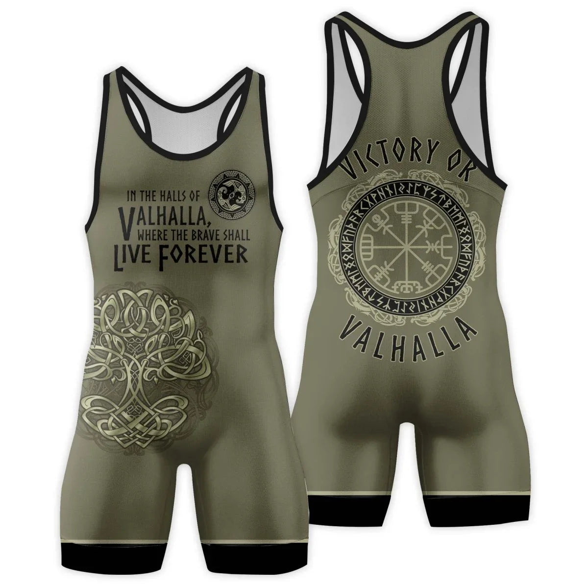 Viking Victory or Valhalla Wrestling Singlets | Wrestling Singlets
