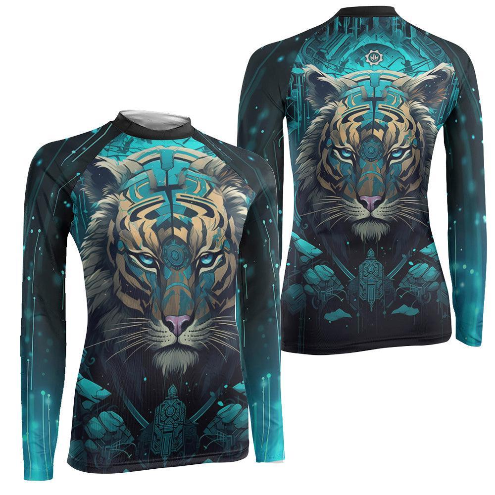 Tiger Light Women's Long Sleeve Rash Guard | Tiger Light Rash Guard