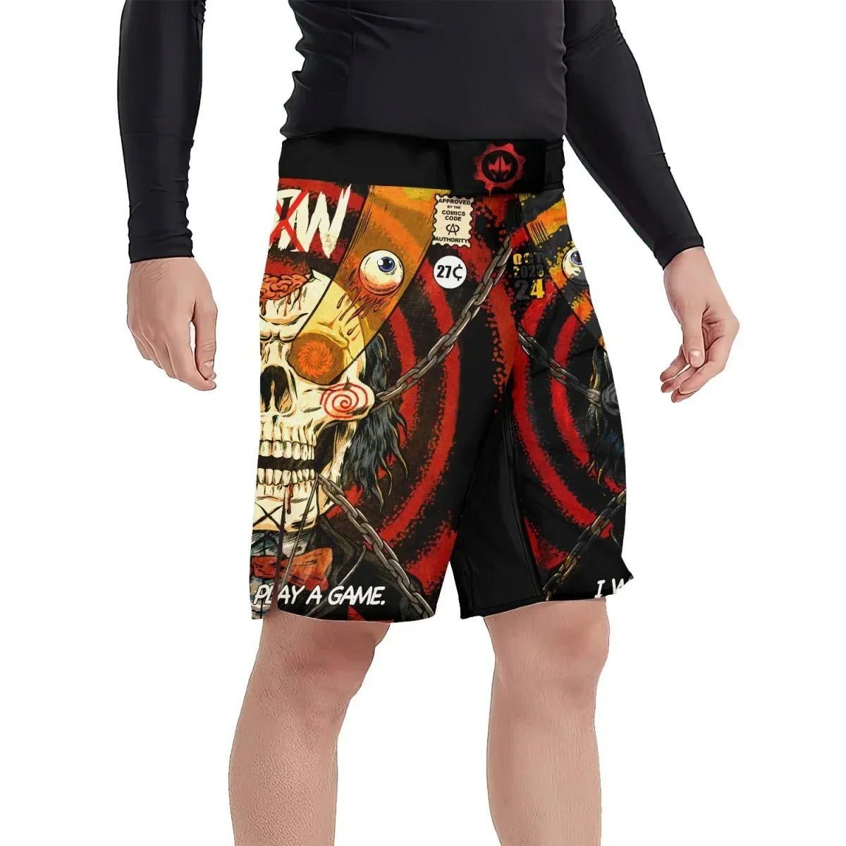 Wanna Play A Jigsaw Game Fight Shorts | Compression Shorts